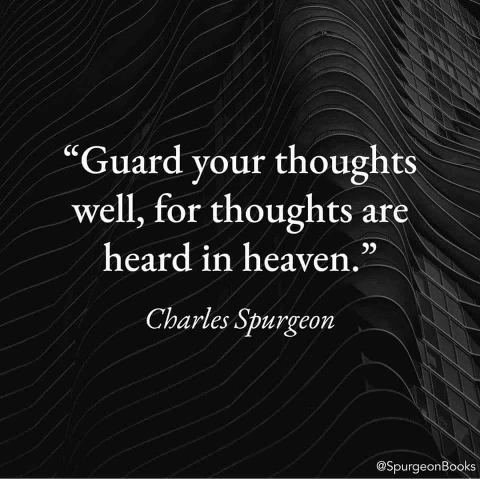 Guard your thoughts – Holy Faith